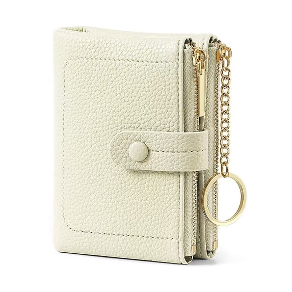 Small Wallet for Women Soft Leather RFID Blocking Card Holder Bifold ...