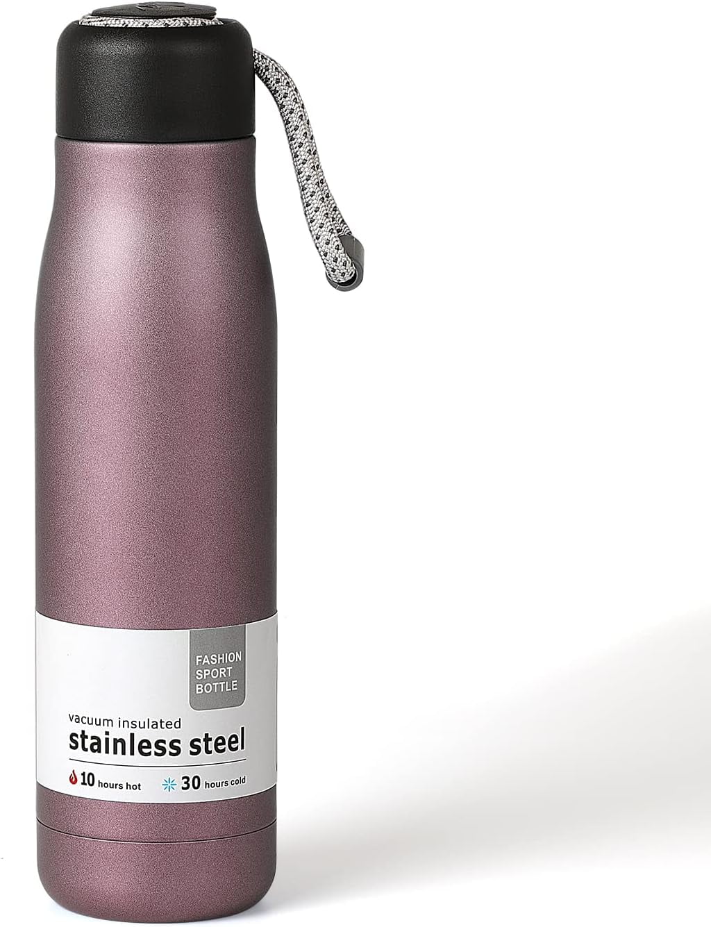 Small Water Bottle 12 oz, Insulated Water Bottle,Stainless Steel,Wide ...