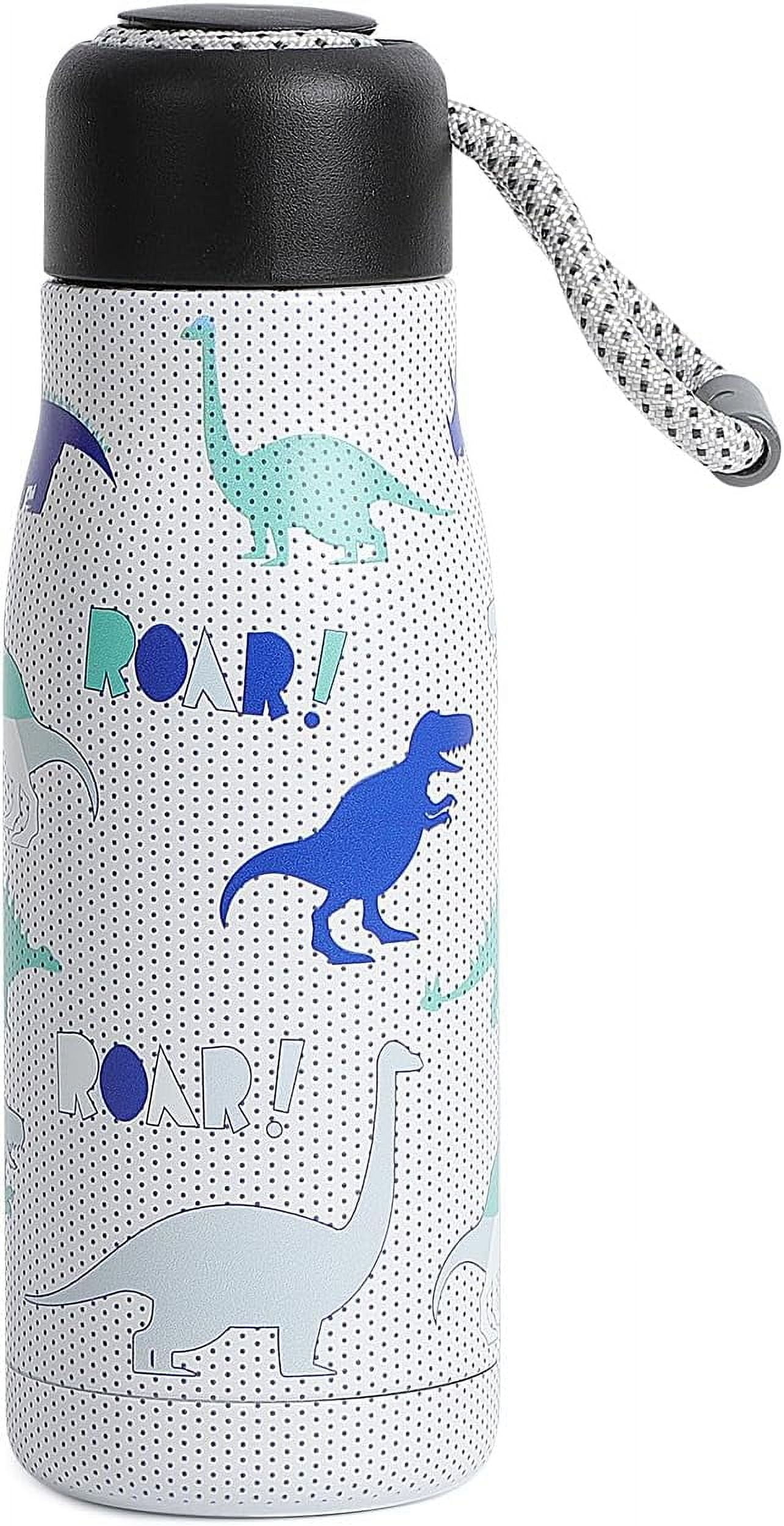 Small Water Bottle 12 oz, Insulated Water Bottle,Stainless Steel,Wide ...