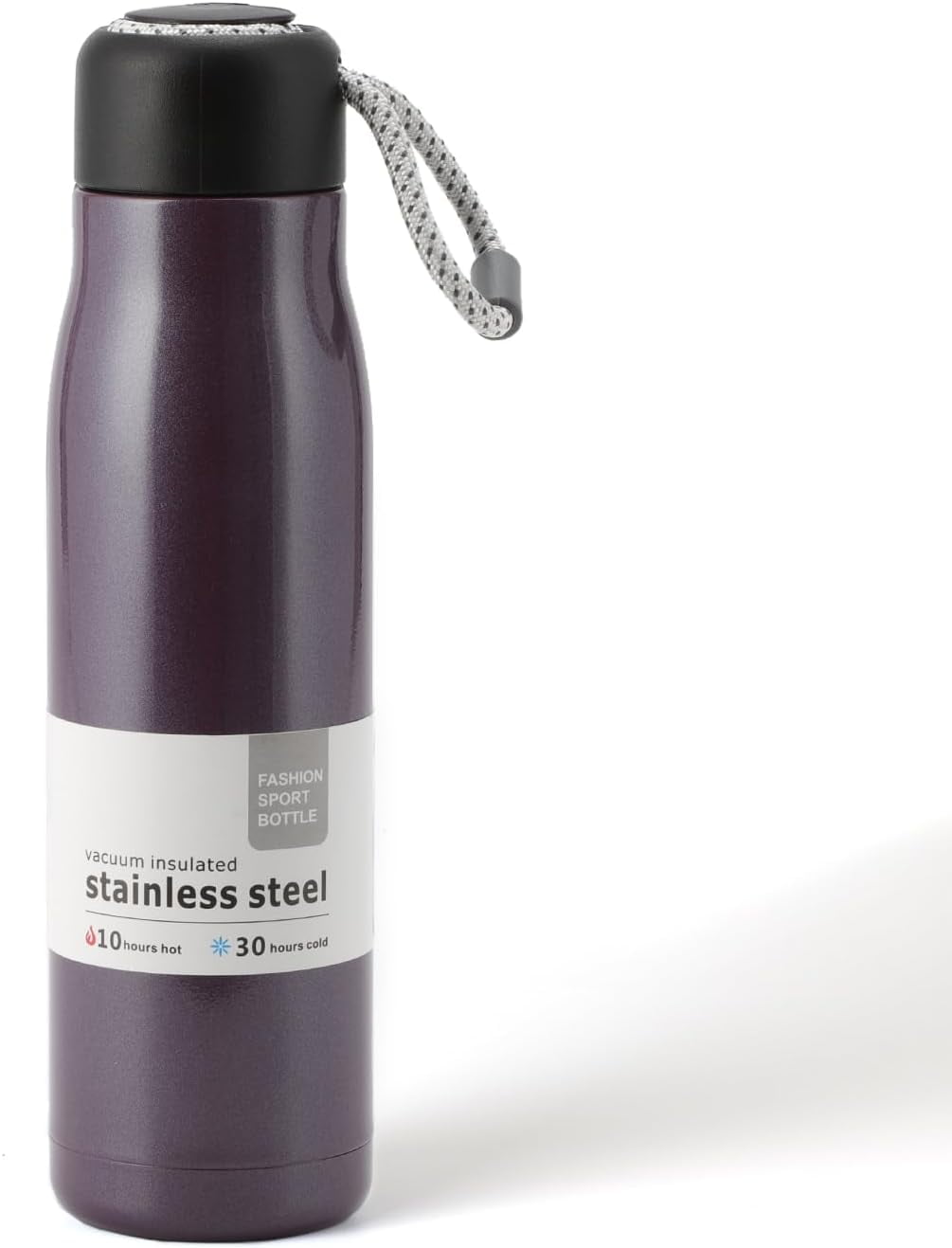 Small Water Bottle 12 oz, Insulated Water Bottle,Stainless Steel,Wide ...