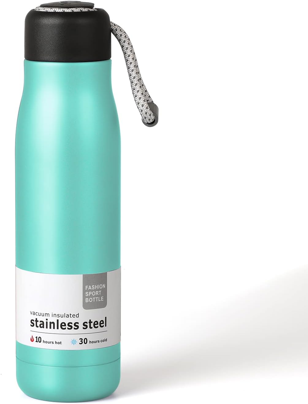 Small Water Bottle 12 oz, Insulated Water Bottle,Stainless Steel,Wide ...