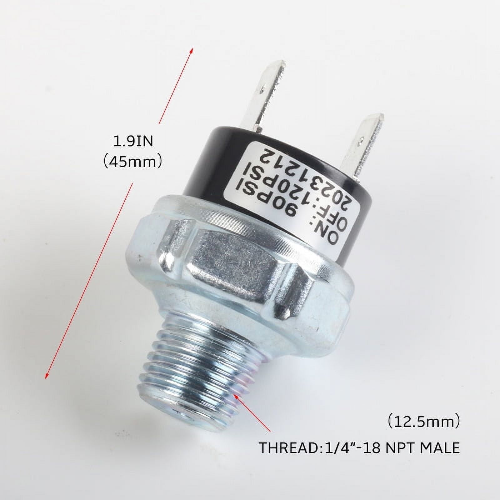 Worgeous Multi-Purpose Pressure Switch for Water Gas Oil with High ...