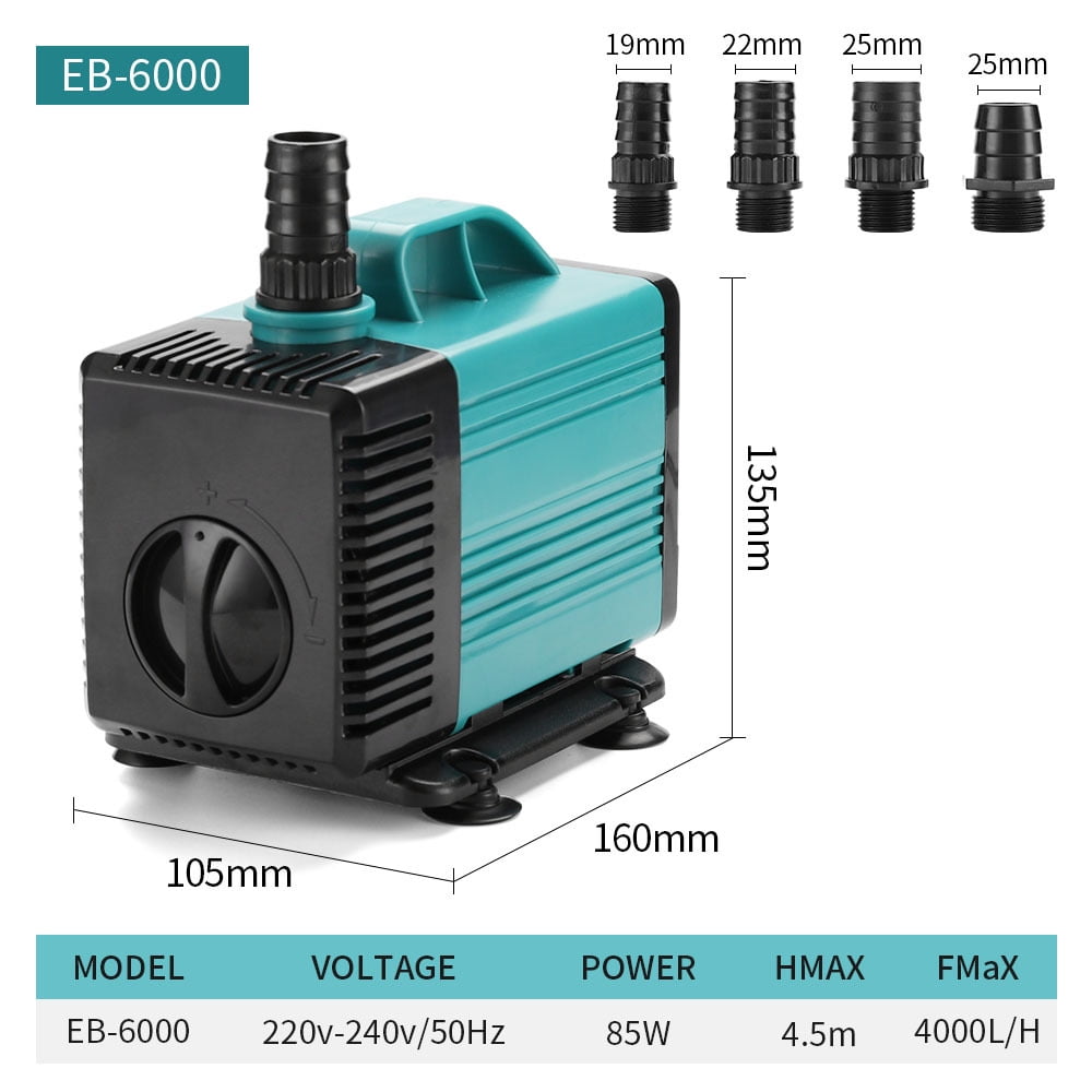 Small Water Pump Submersible Pump Fish Tank Water Pump Aquarium ...
