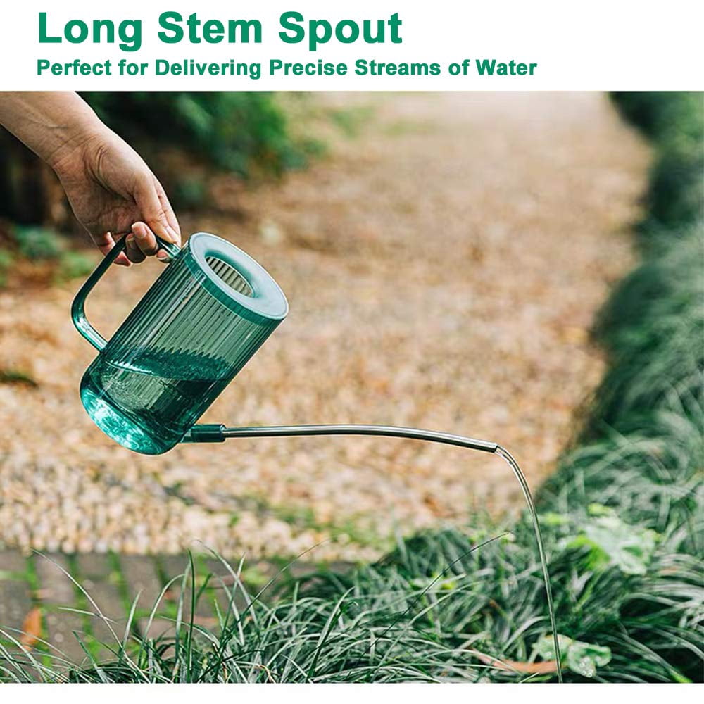Small Watering Can Indoor Plants with Long Spout 1L/34oz Plastic Small ...
