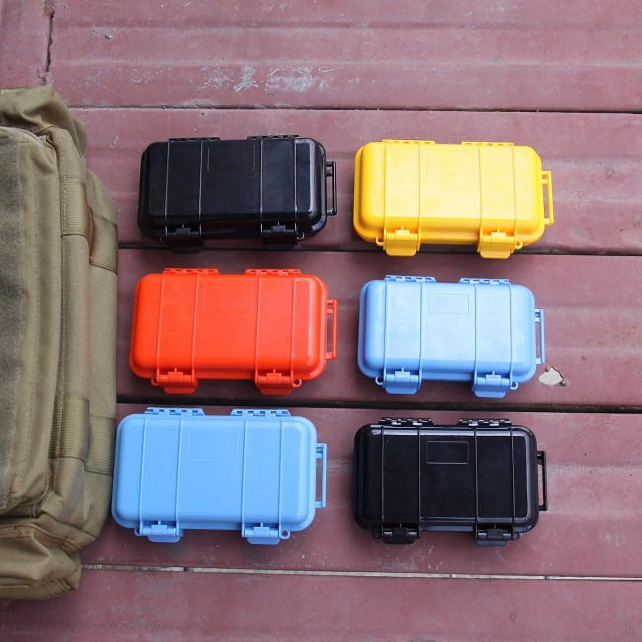 Small Waterproof Box Compact Storage Case Survival Container For ...