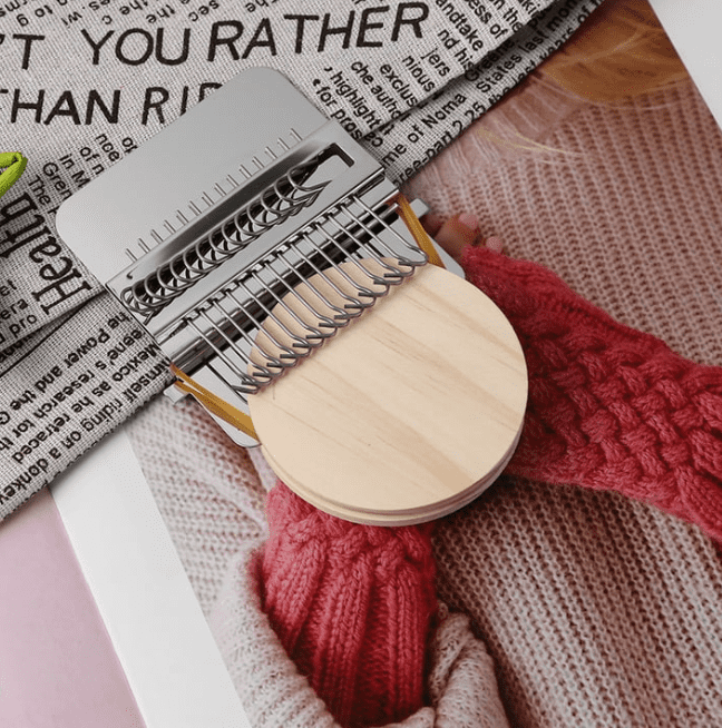 Small Weaving Loom Kit Mini Loom Type Weave Tool Beginners Quickly ...