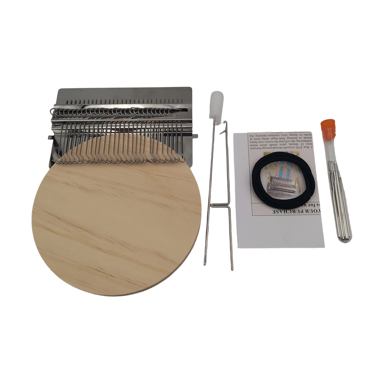 Small Weaving Loom, Stainless Steel Pine Household Stitching Mending ...