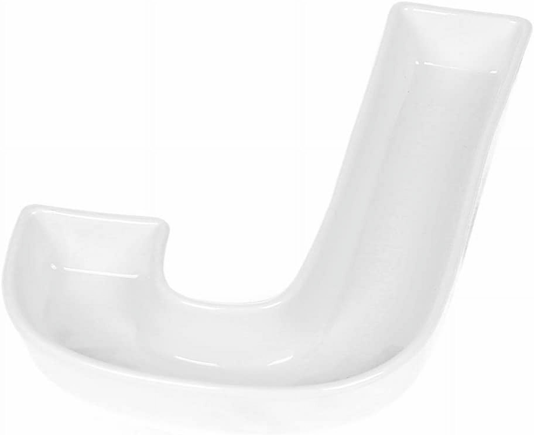 Small Wedding Decor Candy Dishes and Nuts Plates in Letter Shape, Party ...