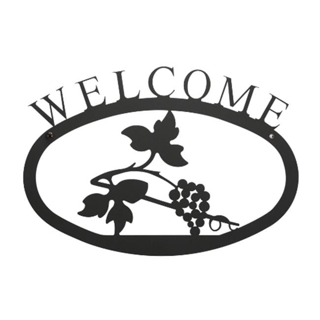 Small Welcome Sign-Plaque - Grapevine - Walmart.com