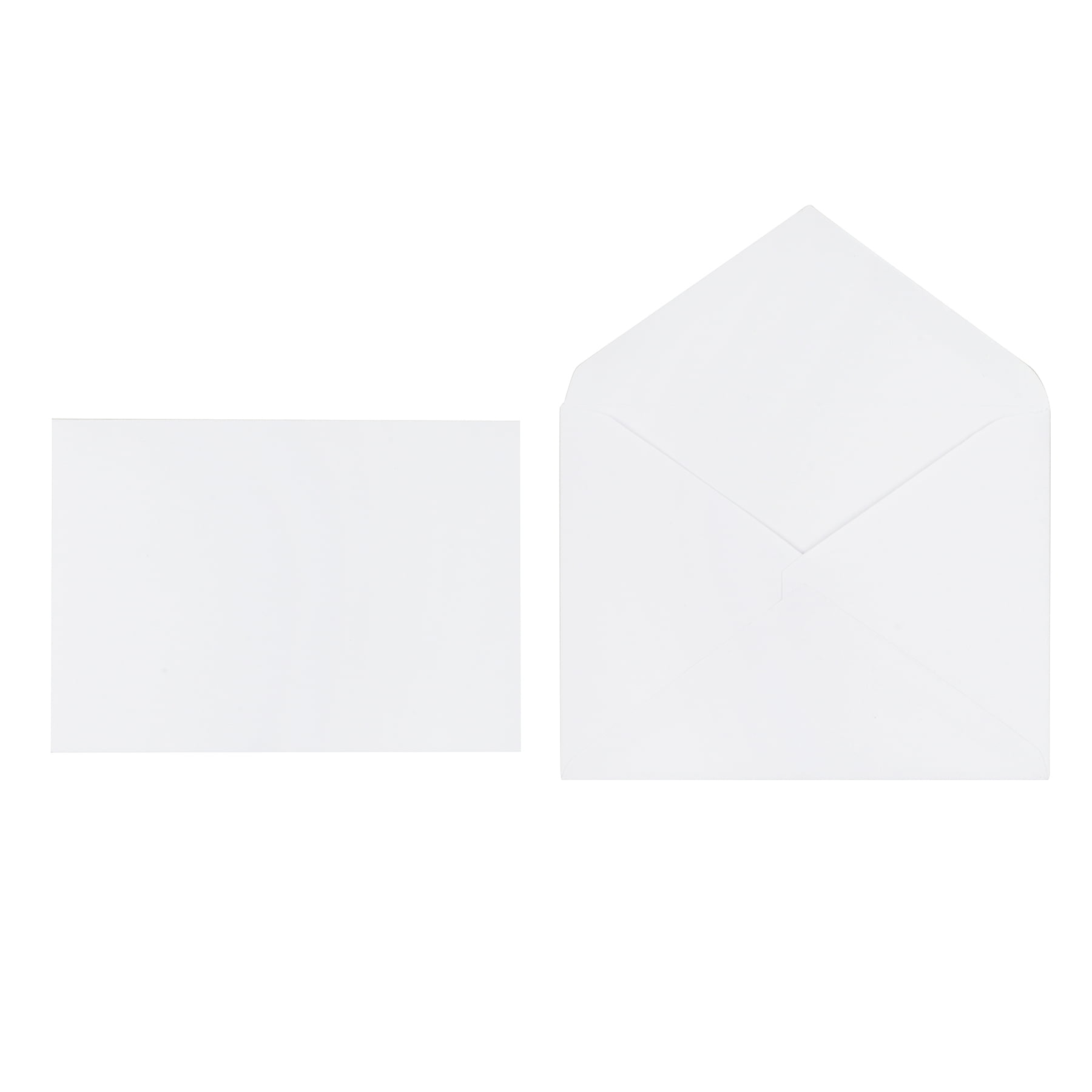 Small White Cards & Envelopes by Recollections® - 4" x 5.5" - Walmart.com