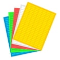 Small White Rectangular Labels + Color Printable Labels - 1540 Pack ...