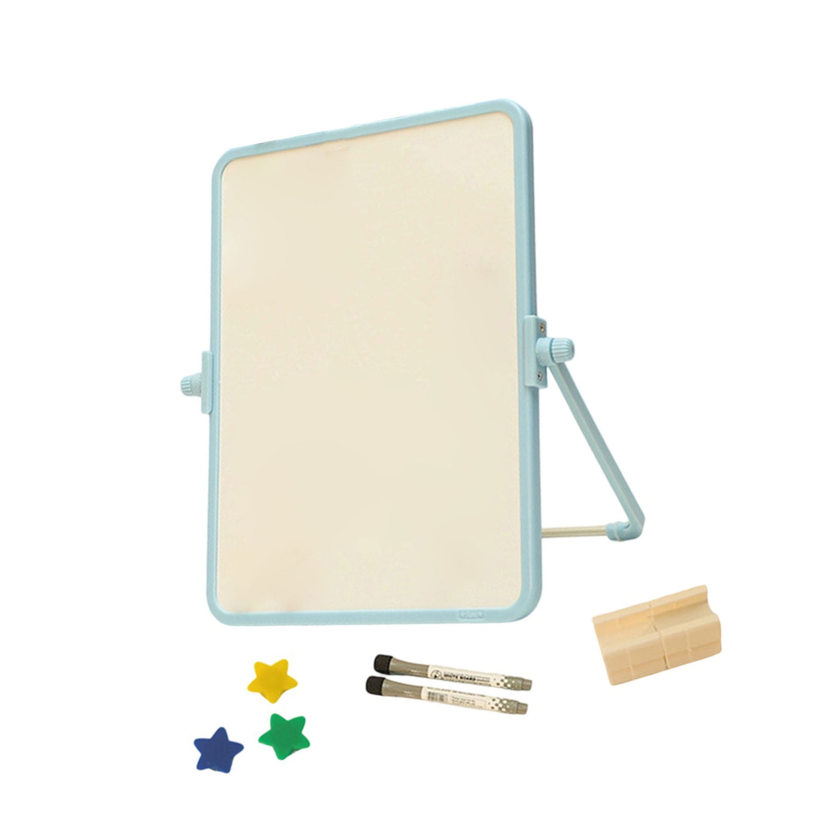 Small Whiteboard Double Sided Whiteboard Message Board with Markers ...