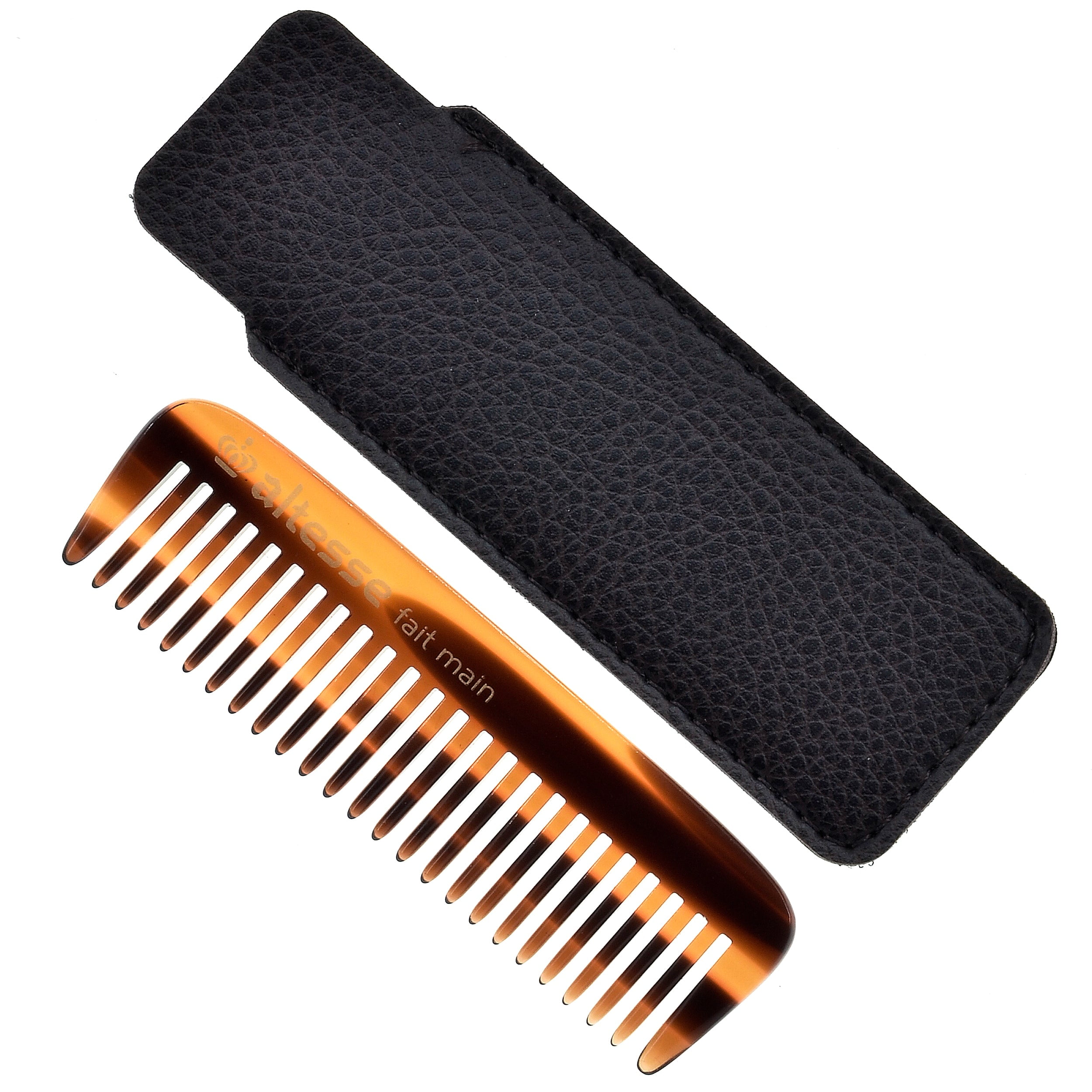 Small Wide Tooth Mustache and Beard Comb (3.5") - Walmart.com