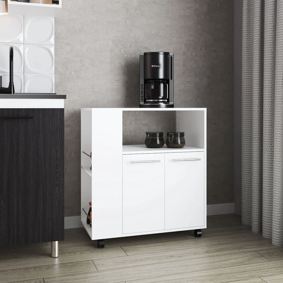 Small Width Kitchen Cart+Dedicated Storage”-“Limited Kitchen Areas+Keep ...