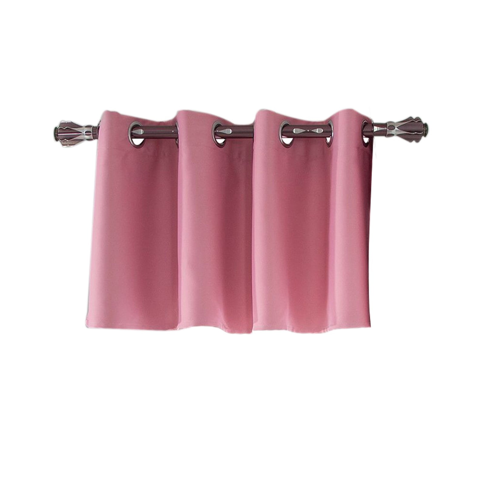 Small Window Grommet Top Blackout Curtain, Valance Window Topper for ...