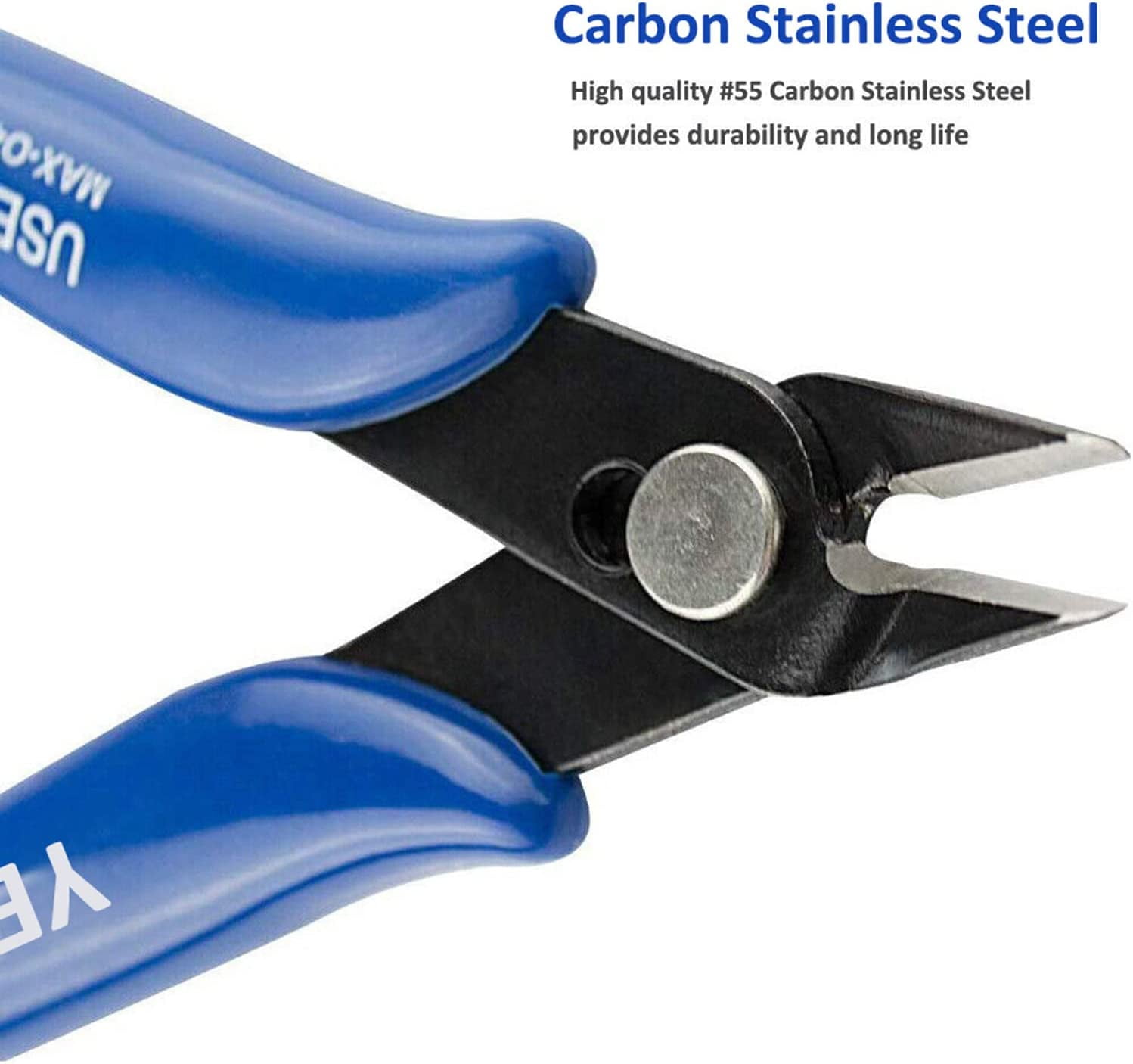 Small Wire Cutters, 10PACK Precision Diagonal Cutting Pliers Side ...