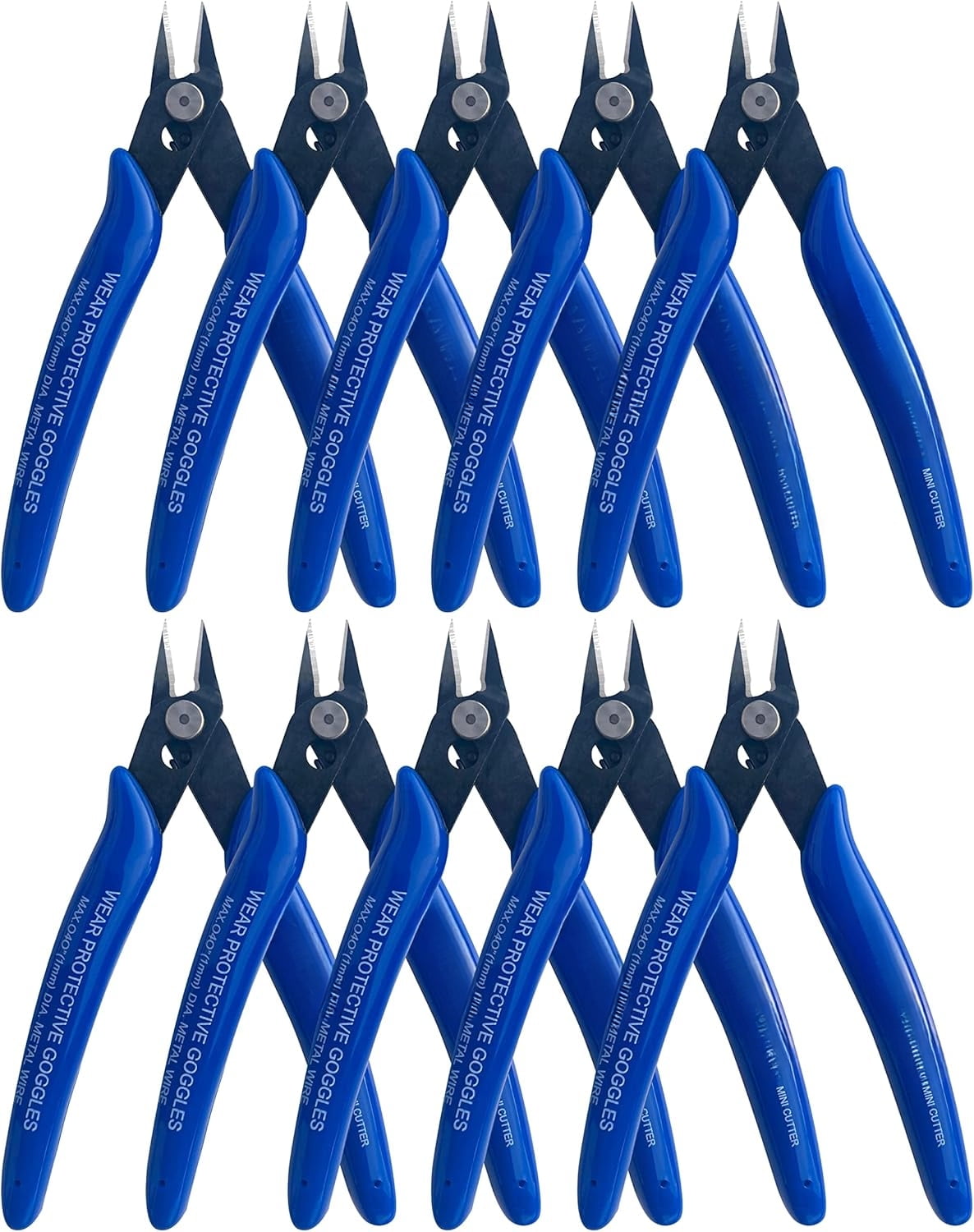 Small Wire Cutters170 Wire Flush Cutters Wire Clippers Nippers Clean Cut Pliers Side Cutter ...