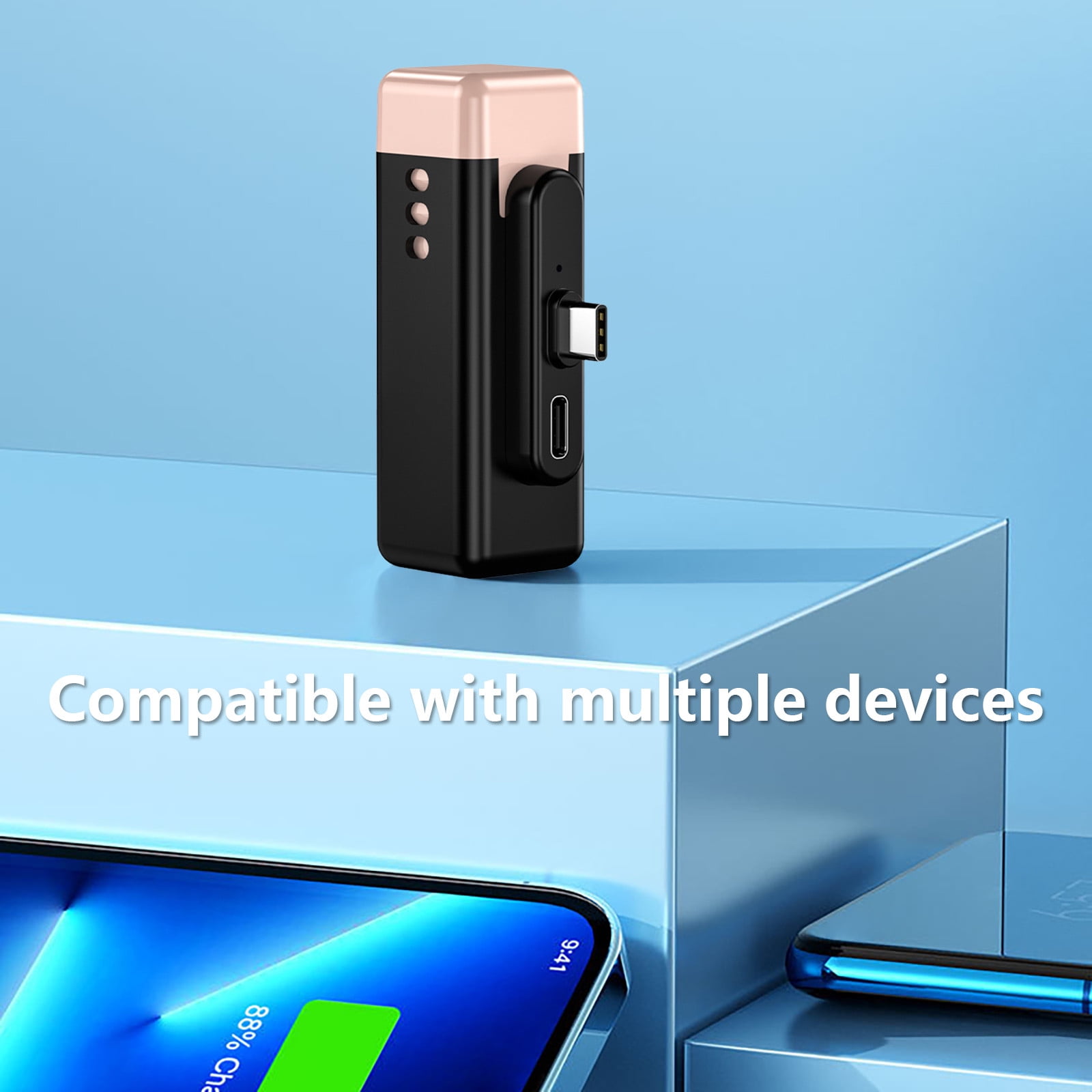 Small Wireless Pocket Capsule Large Capacity Mobile Android Type-C ...