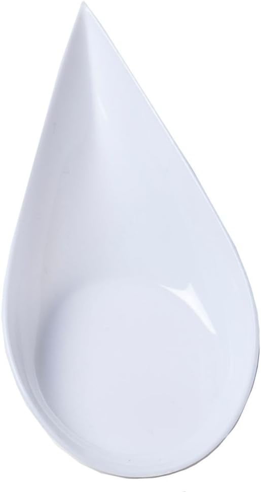 Small Wonders White Plastic Mini Tear Drop Dish - Case = 200 - Walmart.com