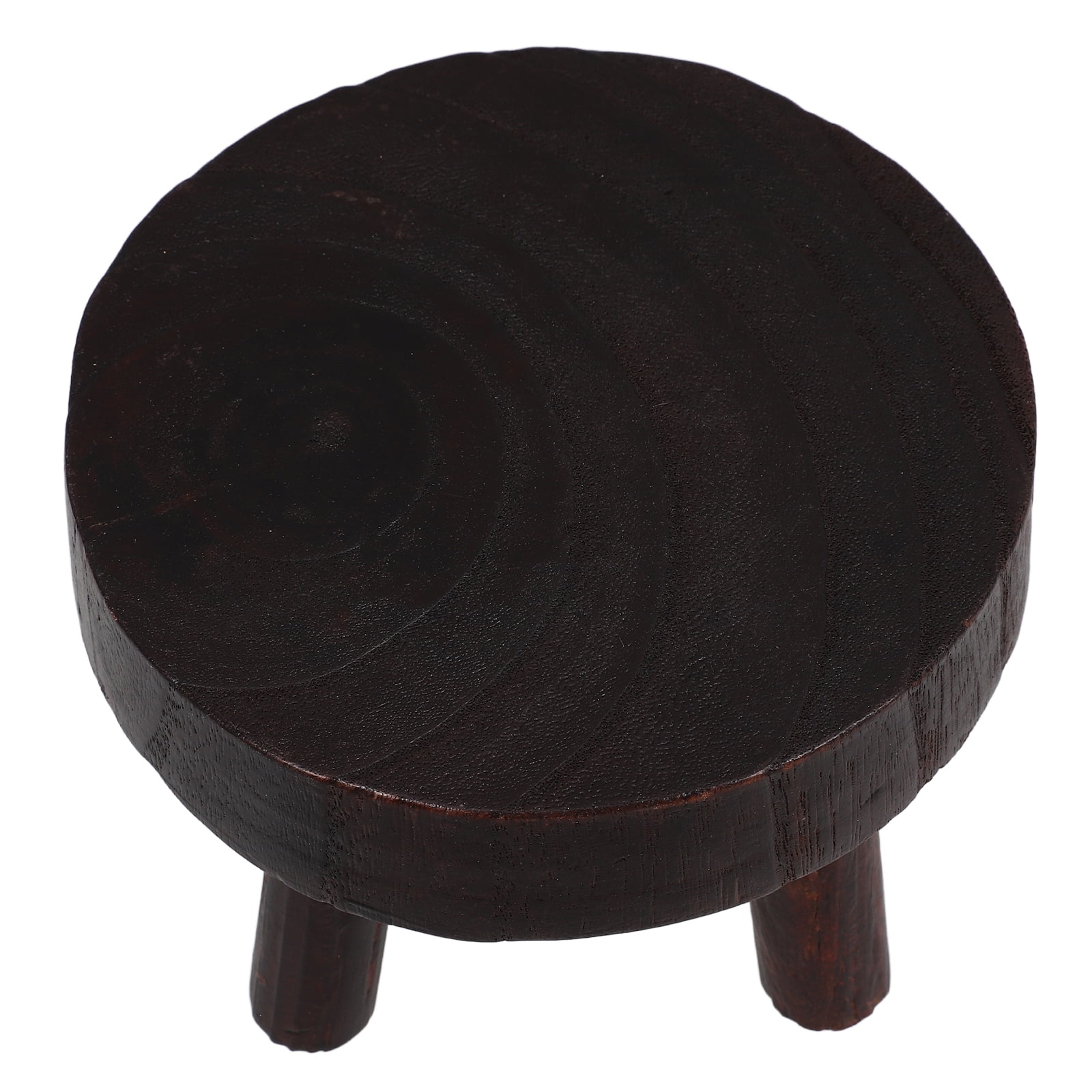 Indoor Plant Stand Wooden Round Risers Decorative Pedestal for Plants ...