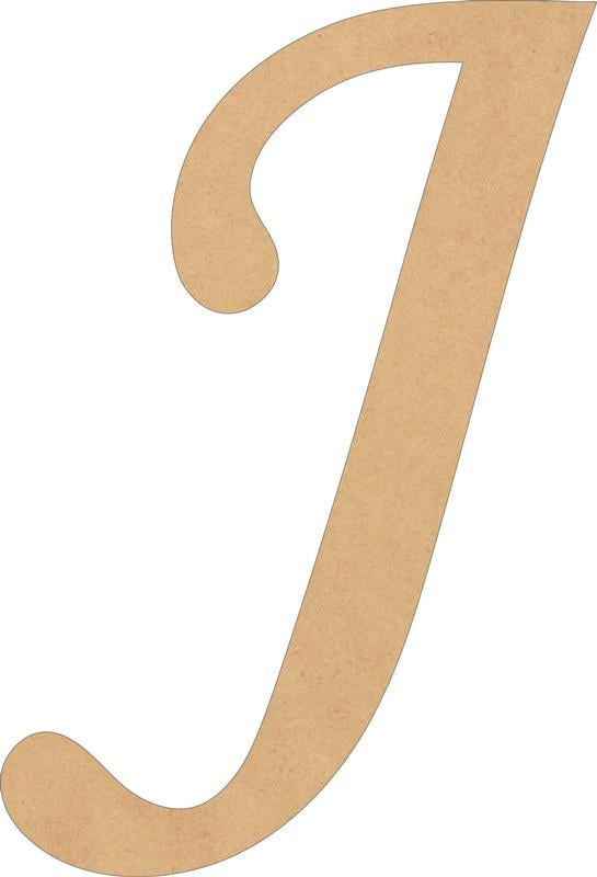 Small Wood Letters, Alphabet DIY 18'' Tall Craft J, DIY - Walmart.com