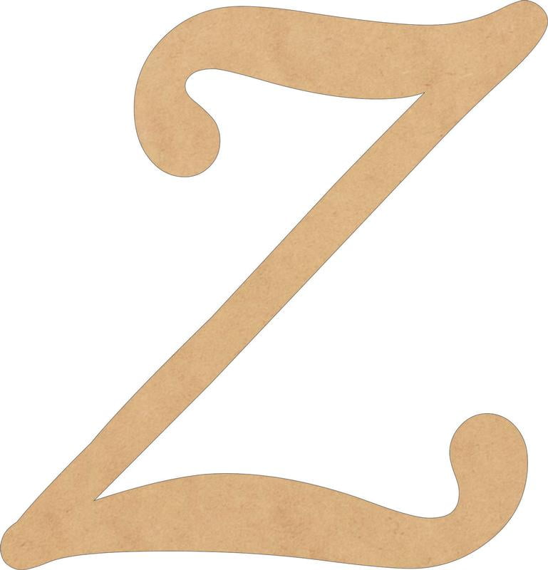 Small Wood Letters, Alphabet DIY 18'' Tall Craft Z, DIY - Walmart.com