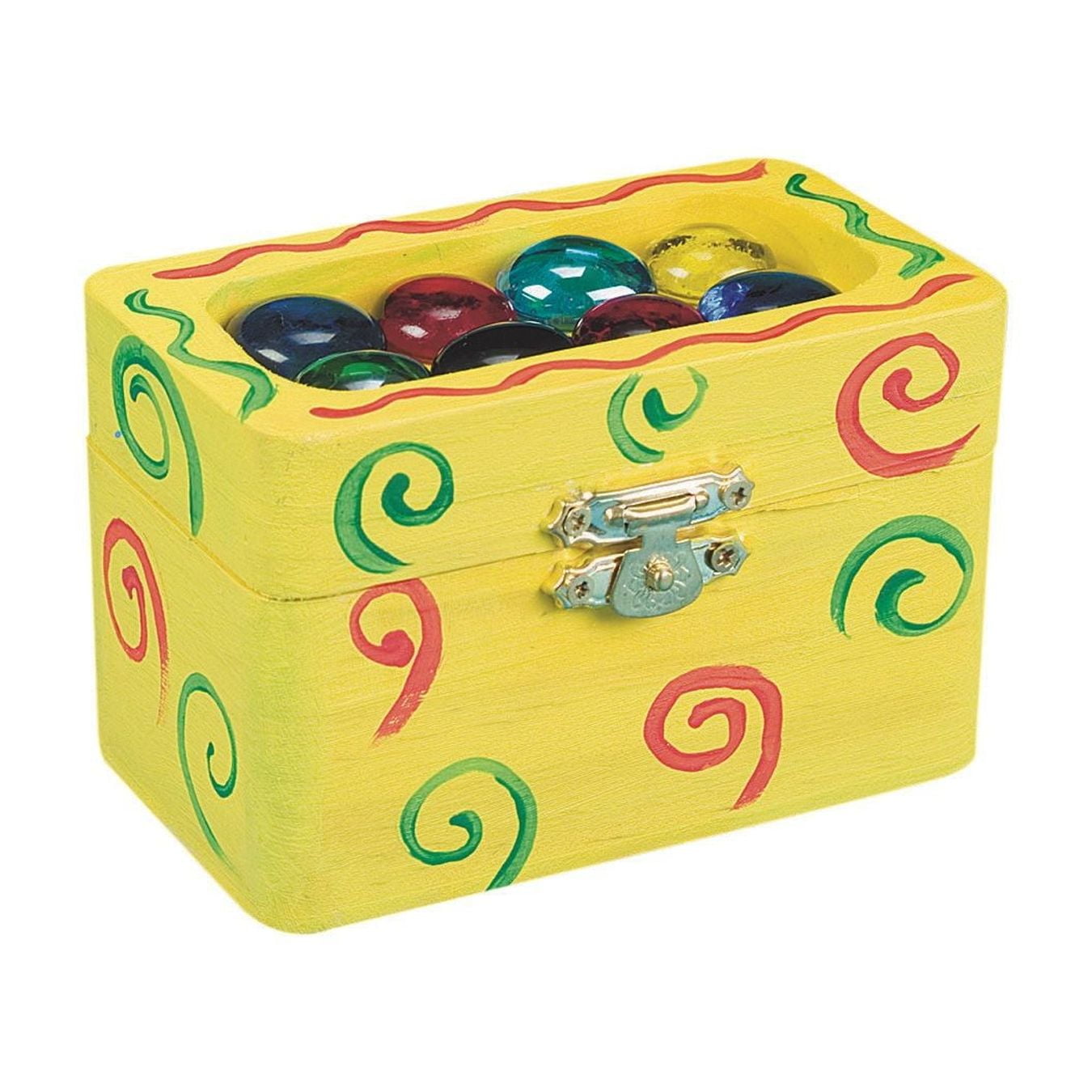 Small Wooden Boxes Craft Kit (Pack of 12) - Walmart.com