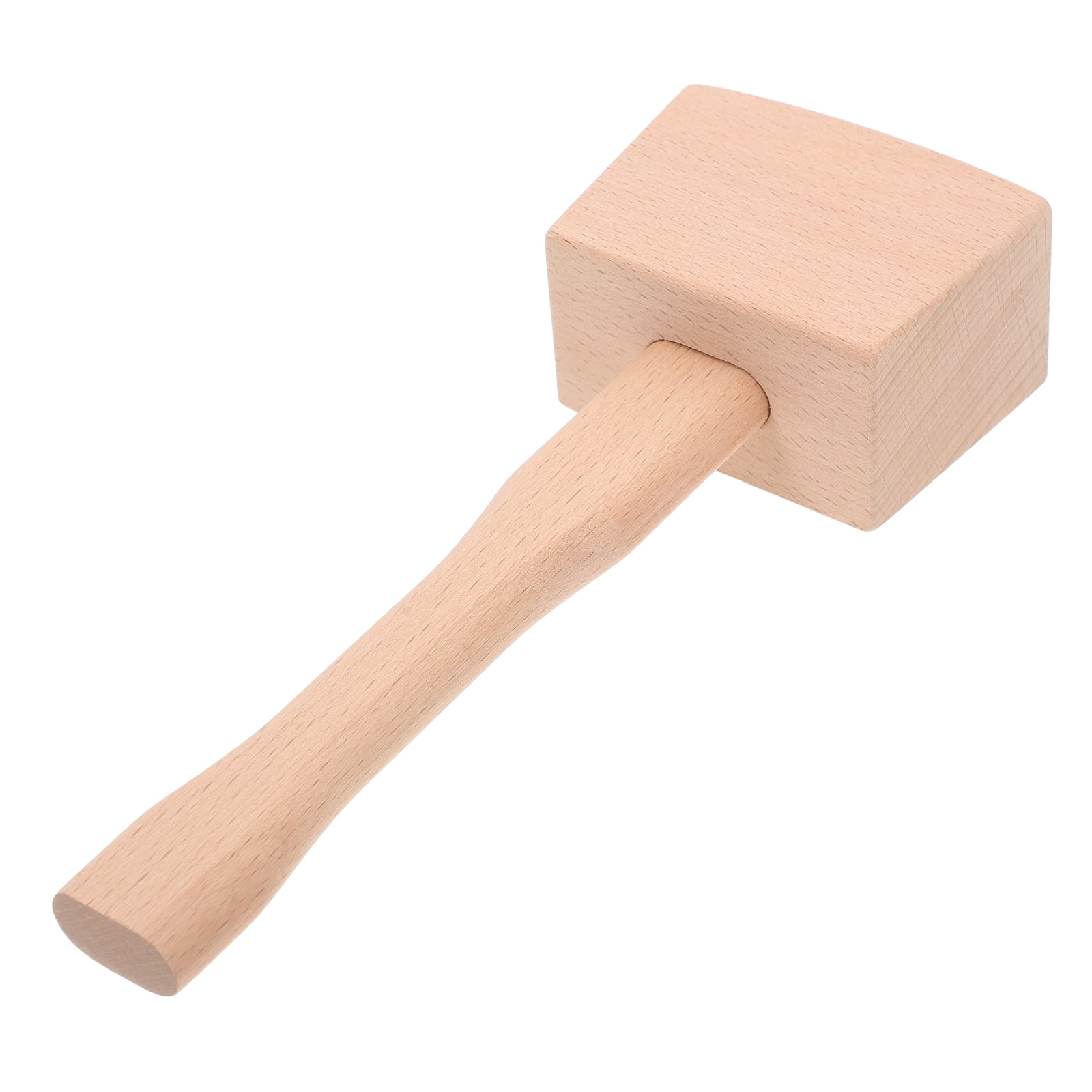 WHAMVOX Wooden Hammer for Home Use MultiPurpose Woodworking and Leathercraft Tool Compact Size ...