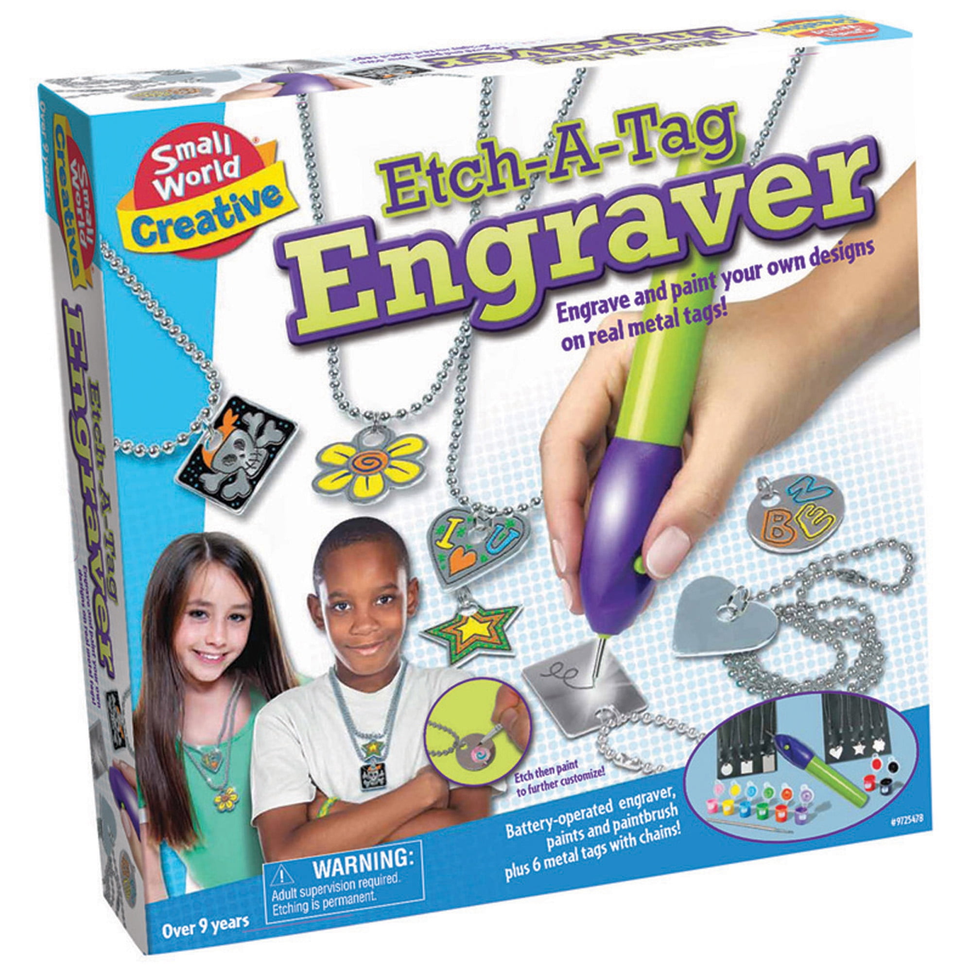 Small World Creative Etch-A-Tag Engraver - Walmart.com