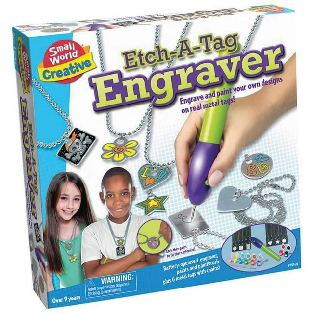 Small World Creative Etch-A-Tag Engraver - Walmart.com