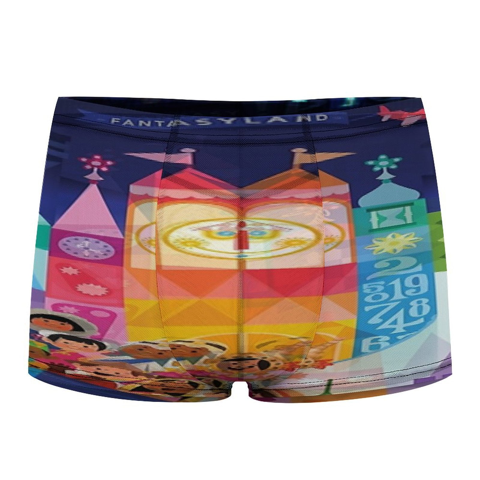 Small World Fantasyland Men's Mesh Boxer Briefs Cooling Breathable ...