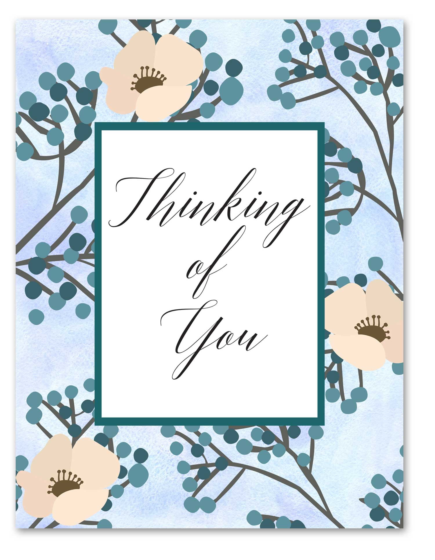 Small World Greetings Thinking Of You Cards 24 Count - Blank Inside ...