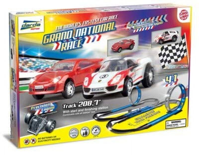 Darda Racing Grand National Playset: Porsche Diecast Cars & Looping ...