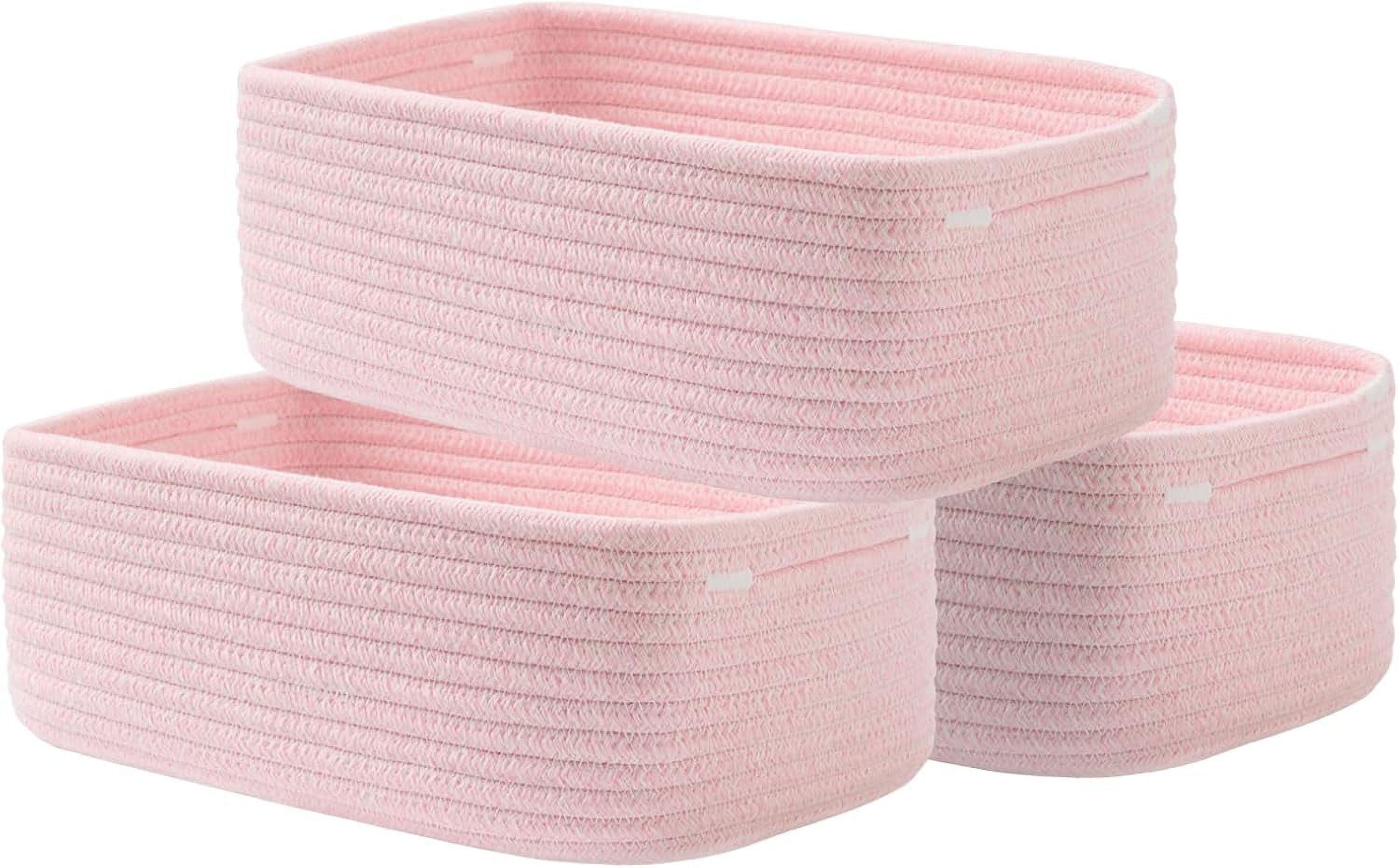 Small Woven Basket, 12 x 8 x 4.5 Inches, Storage Basket for Organizing ...