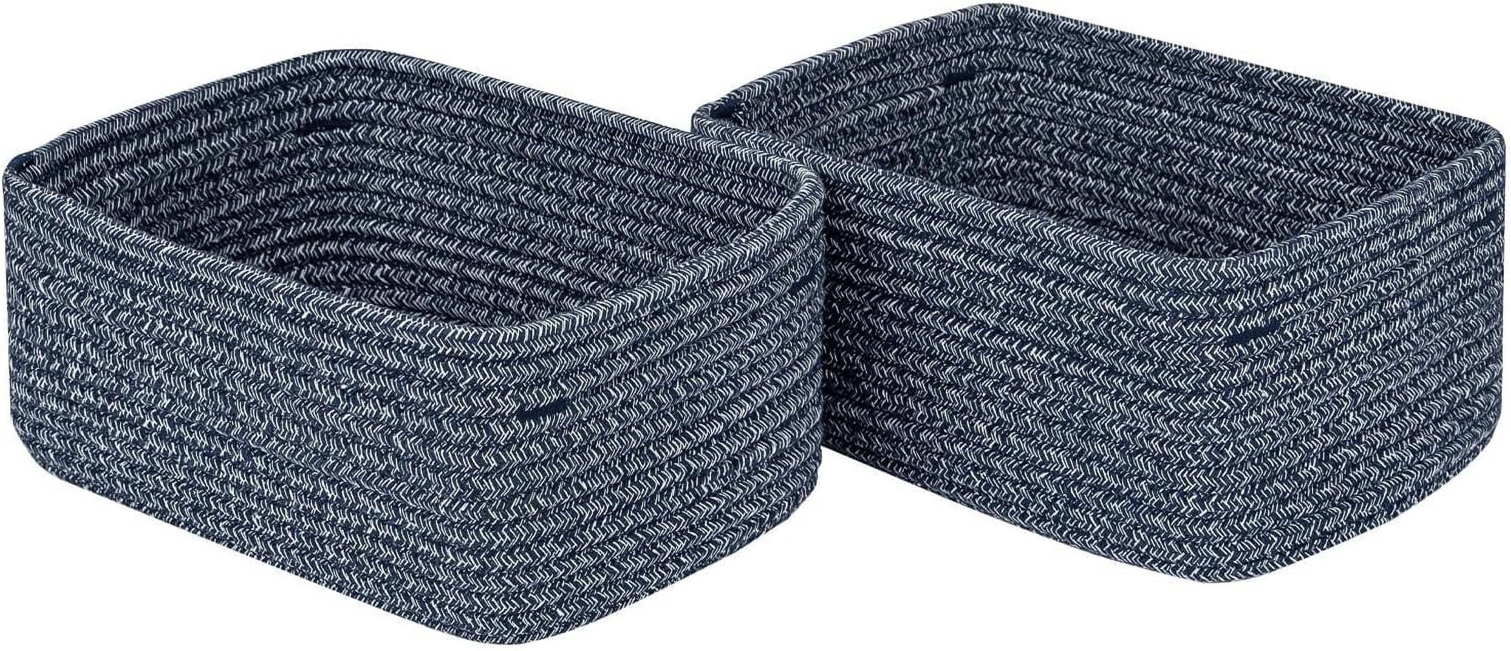 Small Woven Baskets,Cute Baskets or Shelf Cube Organizer Basket Bin ...