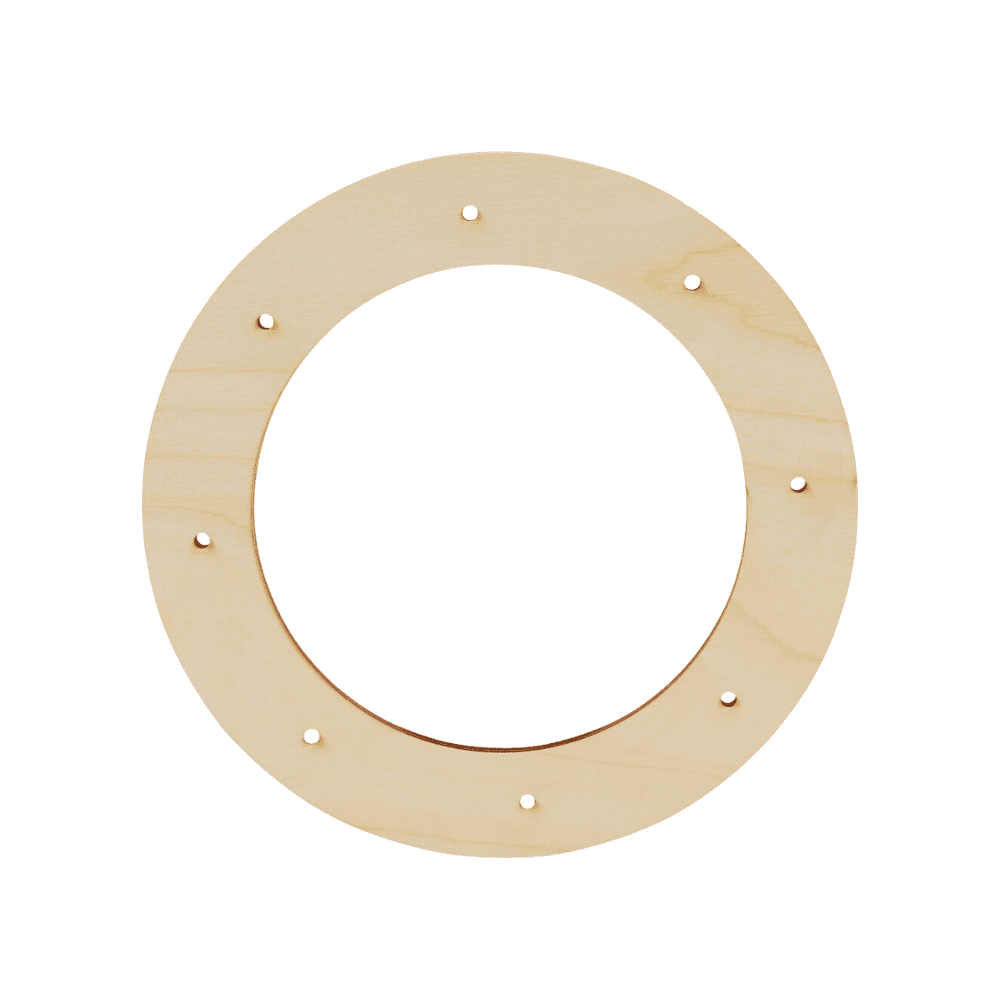 Small Wreath Frame 8 inch, Pack of 2 DIY Wreath Forms, Circle Shaped ...