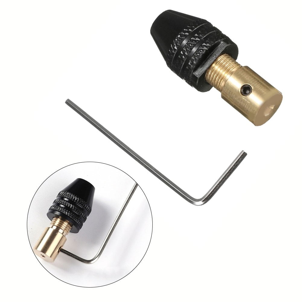 Small Wrench Set Drill Chuck 0.3-3.4Mm Aluminum Ally Chuck Electric ...