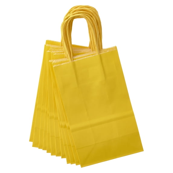 Small Yellow Paper Bag Value Pack by Celebrate It - Walmart.com