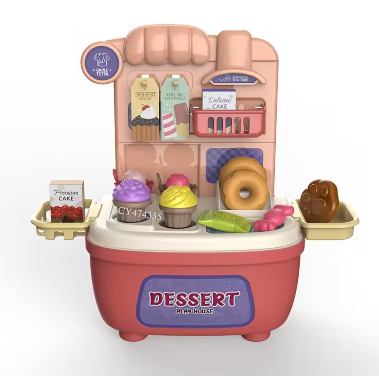 Small boys and girls pretend Pastry sweets shop toys playset, 22pcs ...