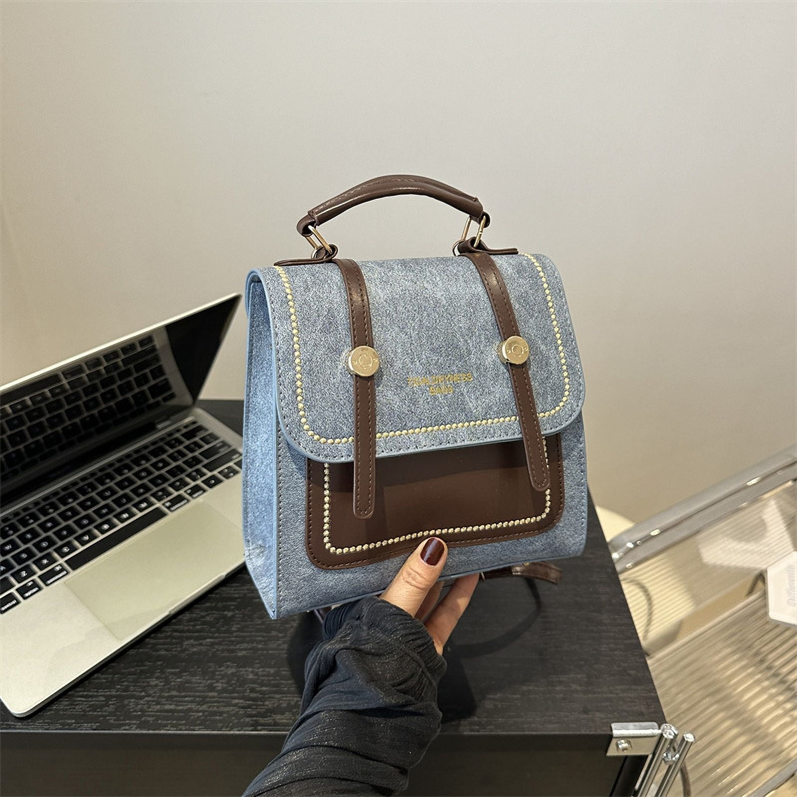 Small exclusive design backpack for women, 2025 edition, modern and ...