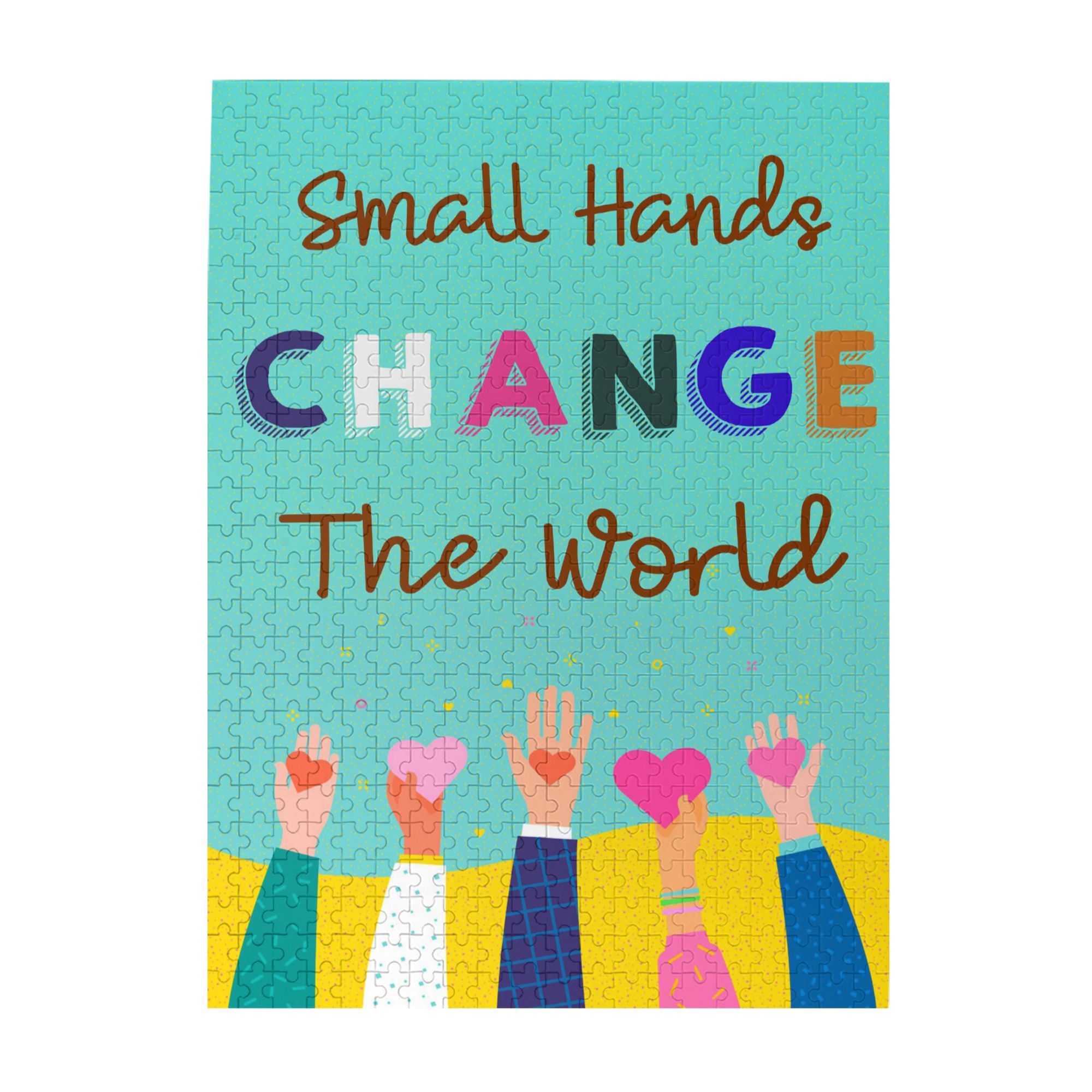 Small hangs change the worlds Puzzle, Change The World Diversity Wall ...