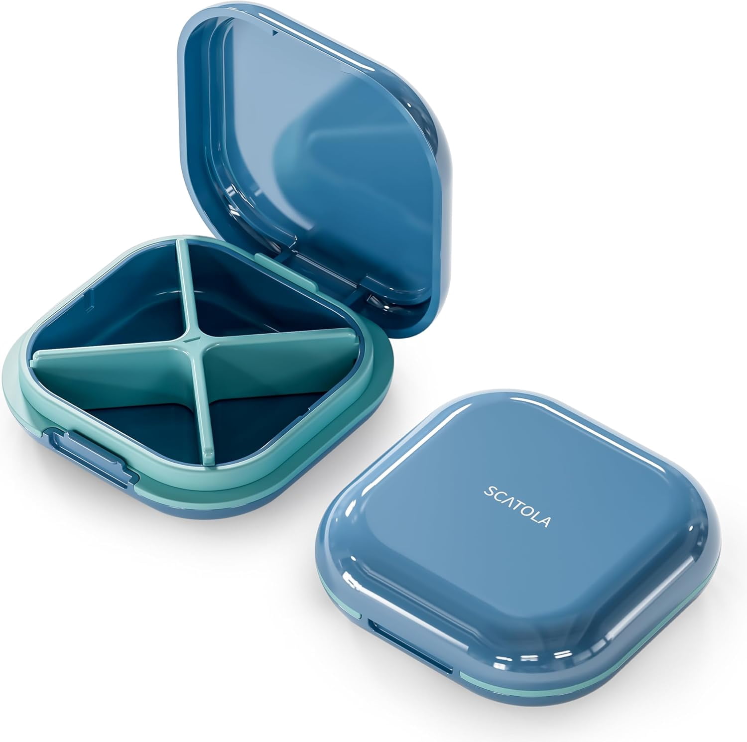 Small medicine box, travel medicine box, portable pill storage box ...