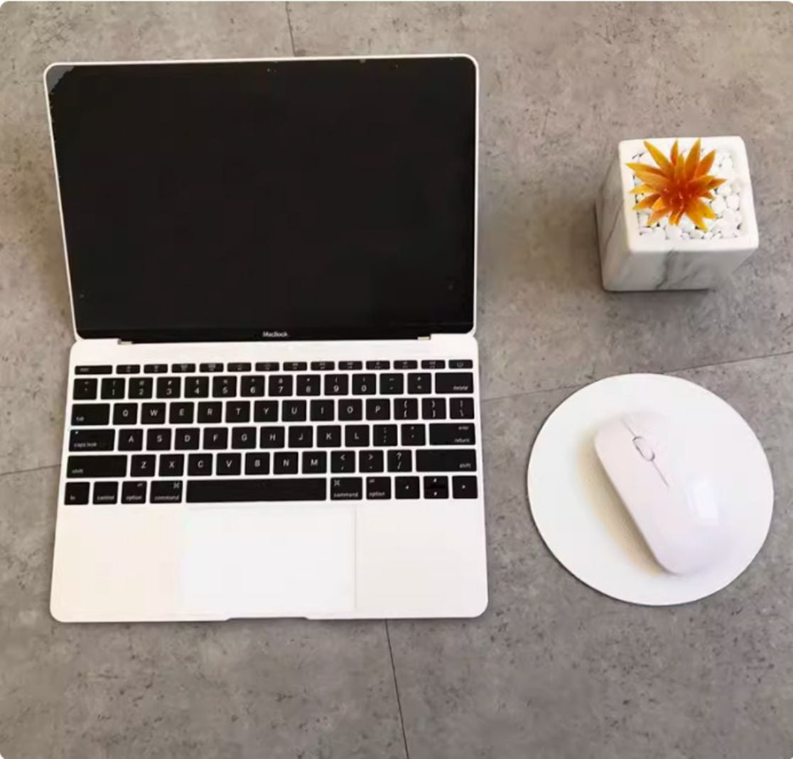 Small mouse pad, round, simple for both male and female students, small ...