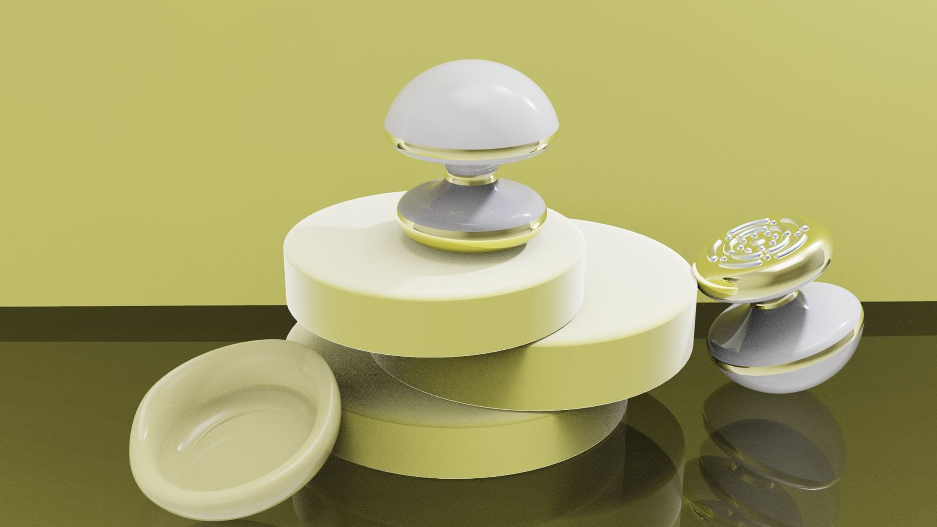 Small mushroom introduction instrument facial essence introduction ...