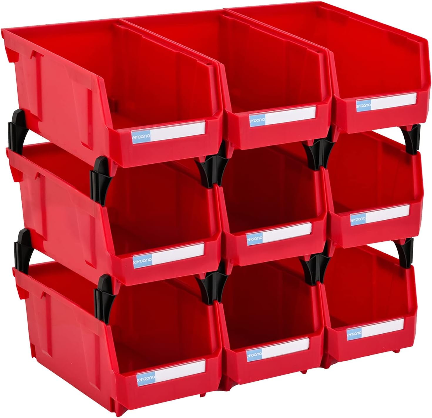 Small parts organizer Wall Mounted Hanging Bins Parts Storage Organizer ...