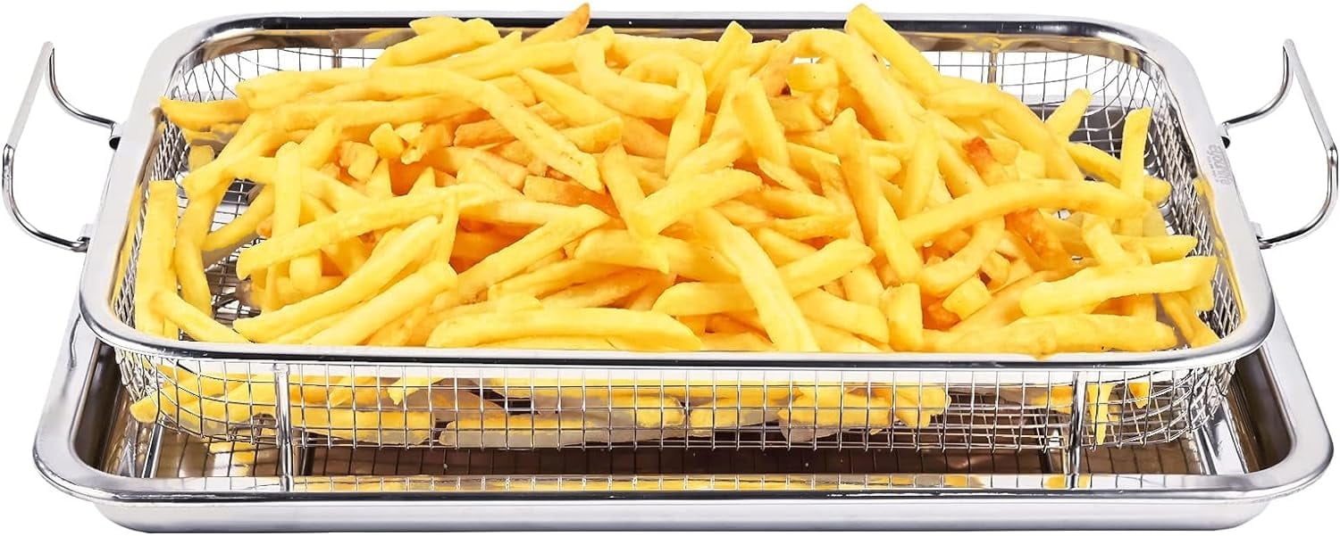 Small size Grill Basket, Vegetable Barbecue Basket Matching a Tray sets ...