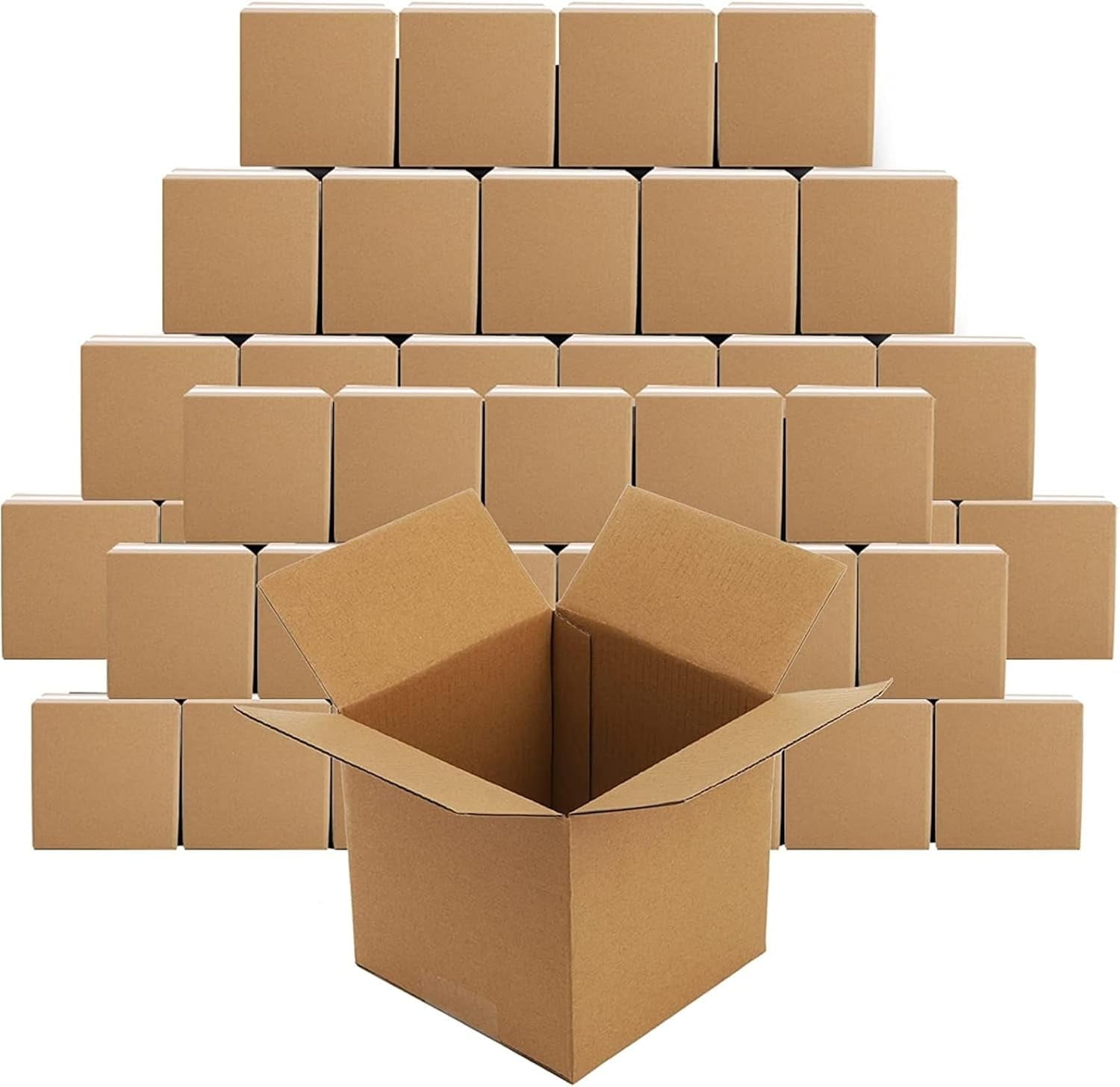 Small size shipping cartons 5x5x5 inch small mailing boxes 40 brown ...