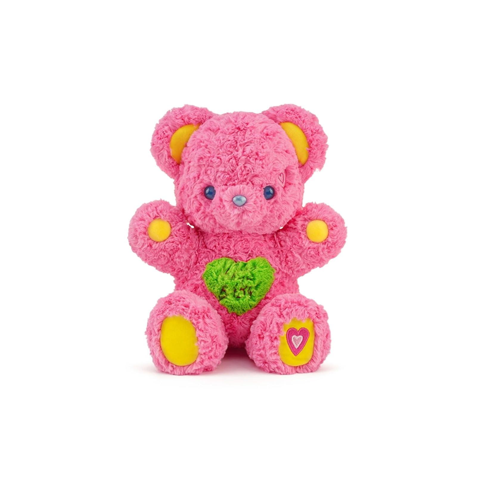 Small teddy bear plush animal, cute plush pink candy bear plush animal ...