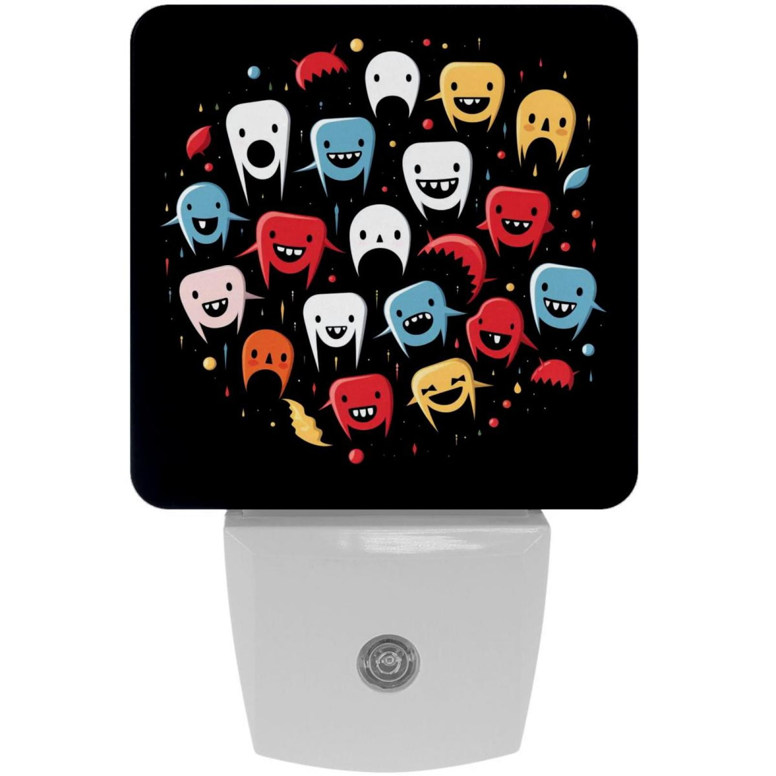 Small teeth LED Square Night Lights: Compact and Energy-Efficient ...