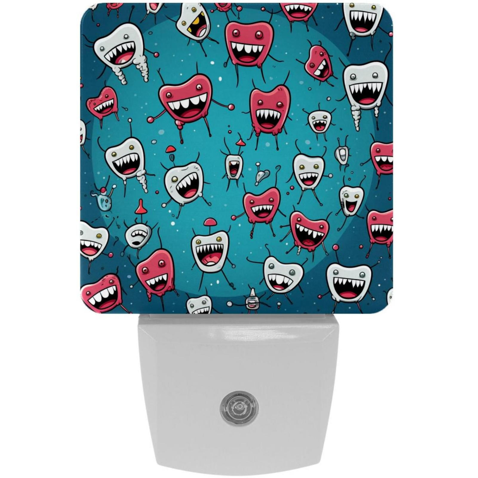 Small teeth LED Square Night Lights - Energy Efficient and Contemporary ...